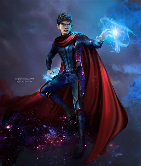 Incredible Fan Art Of Joe Locke As Wiccan From Carlosgzz03 On Twitter Rlgbtsuperheroes