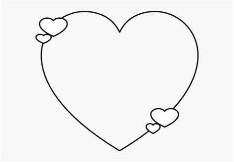 Download Heart Shape Outline Clipart Shape Heart Clip Heart Hd Png