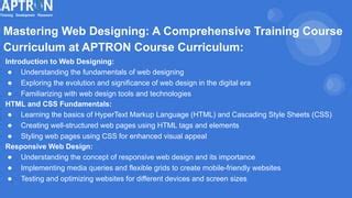 Web Designing Training In Gurgaon Pdf