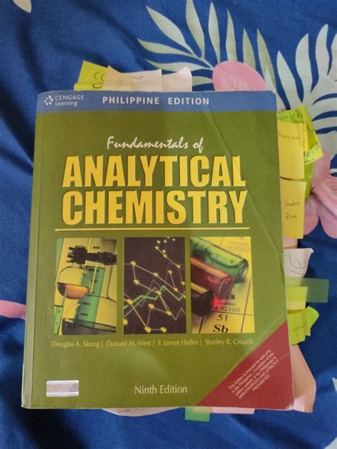 Fundamentals Of Analytical Chemistry Ninth Edition Skoog Chemistry