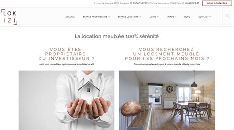 Lokizi expert en location immobilière par Développeur front end