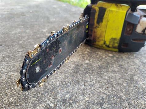 Ryobi V Chainsaw Chain Replacement