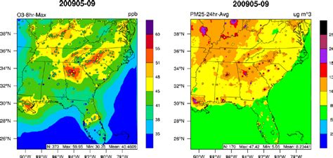 Five Month May E September 2009 Mean Spatial Distribution Of