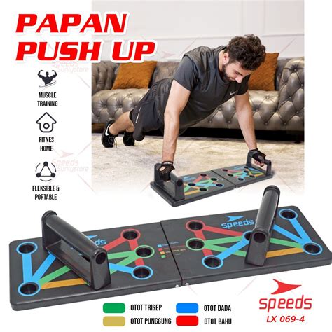 Jual SPEEDS Push Up Board Push Up Stand Alat Bantu Push Up Alat