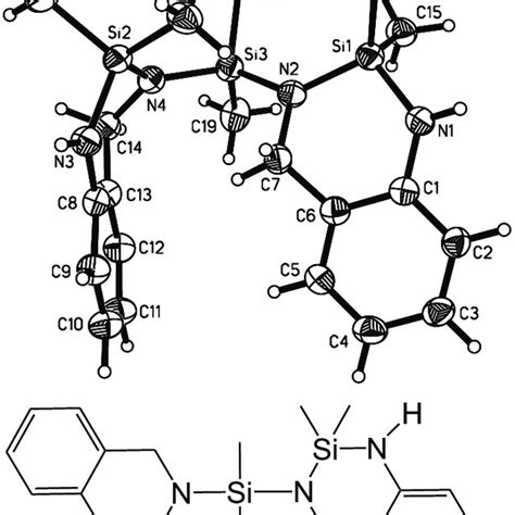 Molecular Structure Of 2d Tms Including Numbering Scheme The Thermal