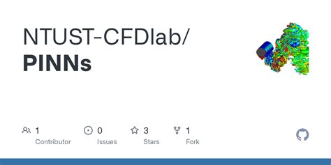 Github Ntust Cfdlab Pinns