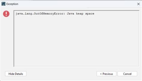 Java Heap Space To Snap Microwave Toolbox Step Forum