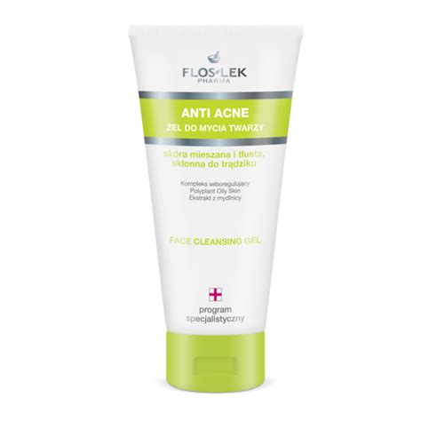 FLOSLEK FLOSLEK ANTI ACNE Żel do mycia twarzy Lupa Kosmetyczna