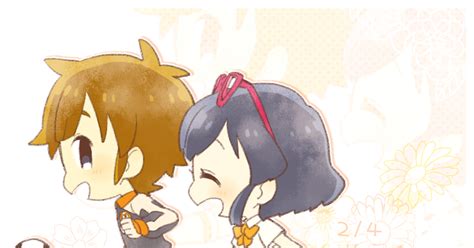 イナイレ男女カプ 24 べべのイラスト Pixiv