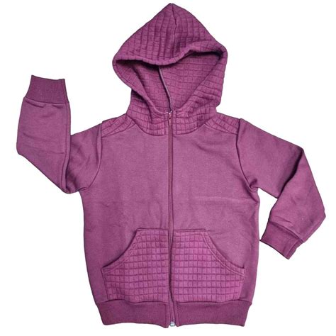 Jaqueta Moletom Vinho Infantil