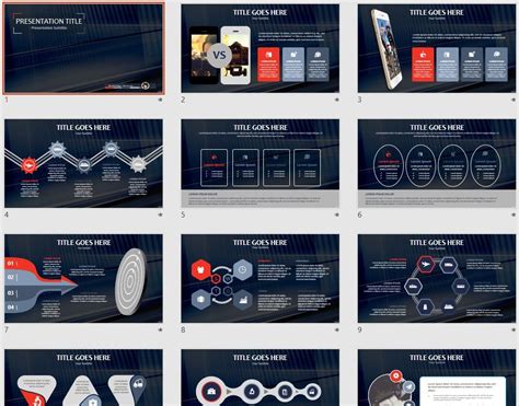 Abstract Tech PowerPoint 168890