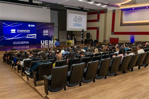 UEMA UEMA realiza solenidade em comemoração aos 40 anos da instituição