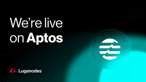 Stake Apt With Luganodes — Aptos Nodes Are Officially Live By