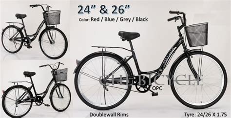 Choo Ho Leong Chl Bicycle 24 Schwin Single Speed City Bike