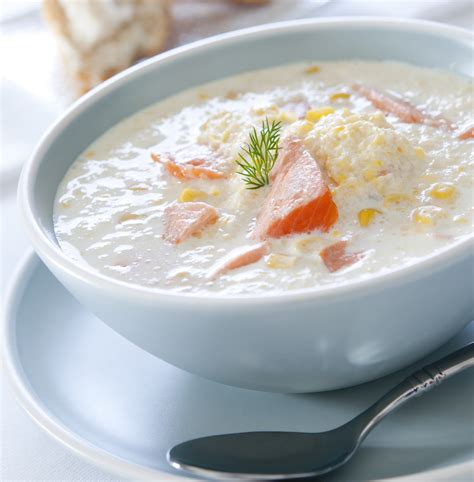 Salmon Corn Chowder A Menu For You