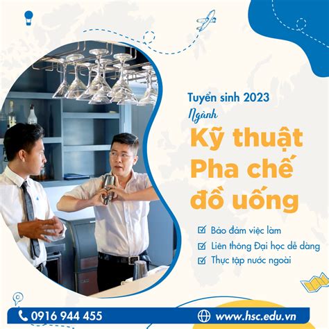 Ngành Kỹ Thuật Pha Chế đồ Uống Trường Cao Đẳng Nghề Hoa Sen