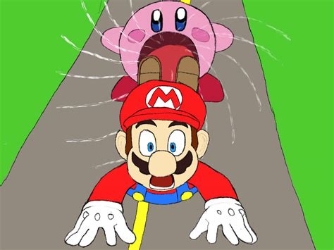 Kirby Vs Mario By Homer311 On Deviantart