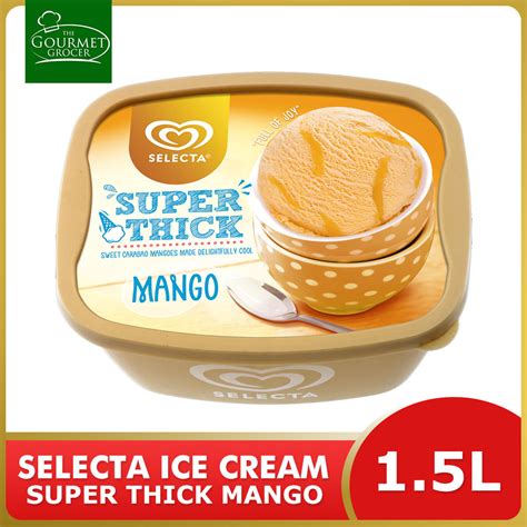 Selecta Super Thick Mango Ice Cream 15l Lazada Ph