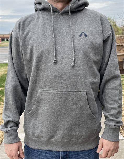 Dark Grey Airborn Prodigy Hoodie Airborn Disc Golf