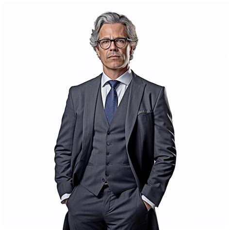 Premium Ai Image A Man Wearing A Suit And Tie With A Shirt That Says