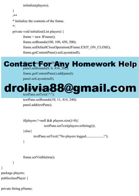 Write Java Fx Code For This Pseudocode Of The Void Initilizahistorylpdf