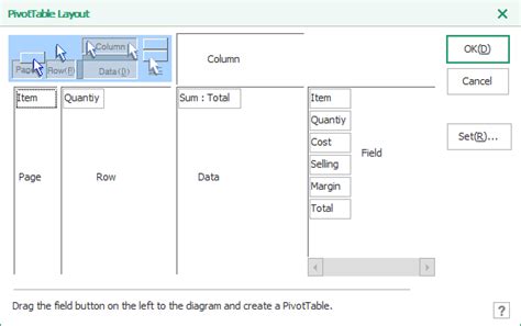 Pivottable Layout Pivottable Layout