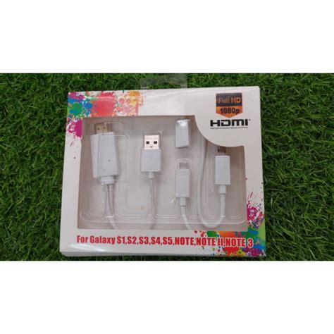 ｛台灣現貨｝通用型 Android 手機 電視 螢幕 連接線 傳輸線 Usb 轉 Hdmi 轉接線 Mhl 線 蝦皮購物