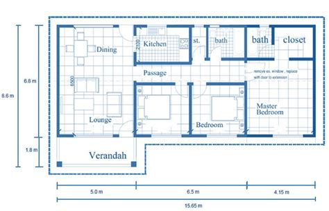 Flat Roof House Plans In Zambia Modern Houses