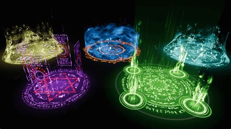 Advanced Magic Circle 1 By Kakky In FX UE4 Marketplace Spell Circle