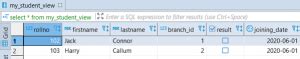 Postgresql Views How To Create Modify Remove Views Examples