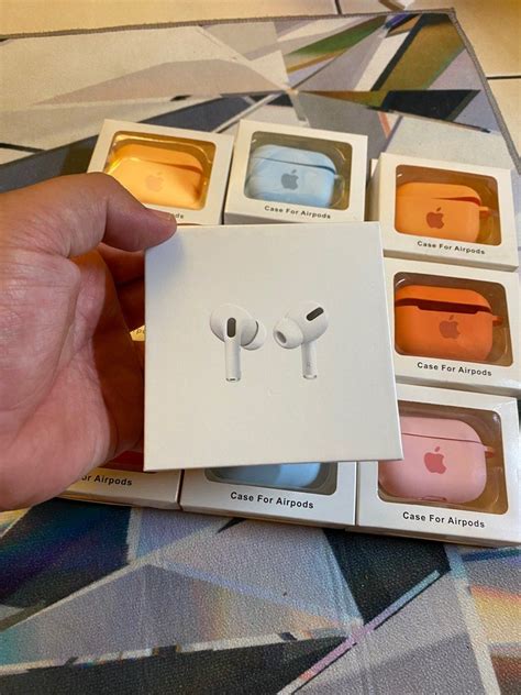 Airpod Pro Copy Original With Freet Casing Audio Earphones On