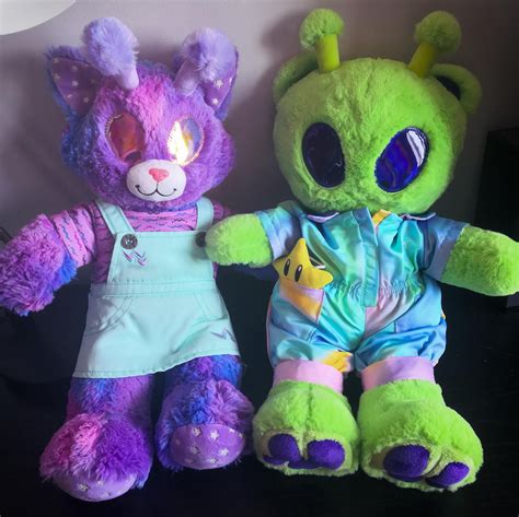 Bearlien And Application Of Eyes Rbuildabear