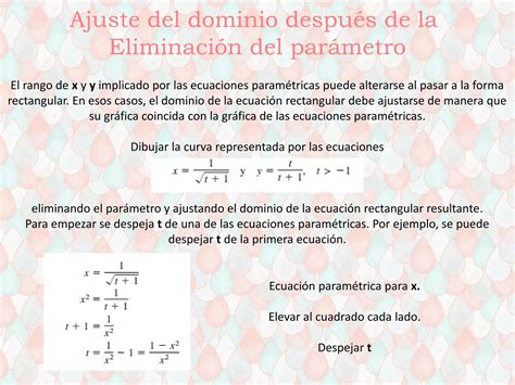 Cónicas Ecuaciones Paramétricas Y Coordenadas Polares Ppt