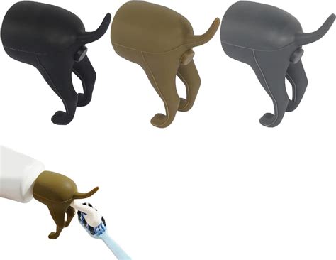 3 Pcs Pooping Dog Toothpaste Topper Pooping Dog Toothpaste Dispenser