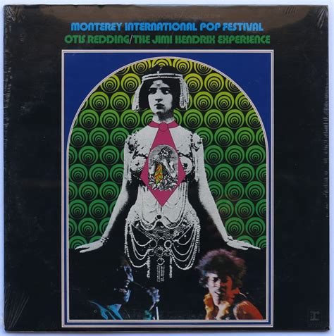 Otis Redding And Jimi Hendrix Sealed Rare Cover Monterey Pop” Lp
