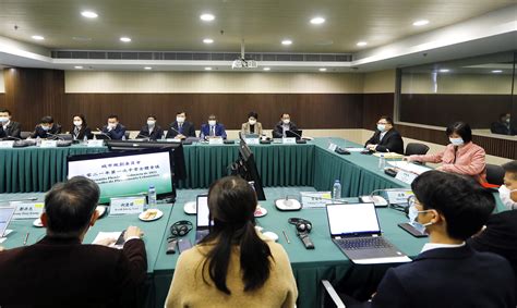 城市規劃委員會二零二一年第一次平常全體會議 會議照片 澳門特別行政區城市規劃委員會