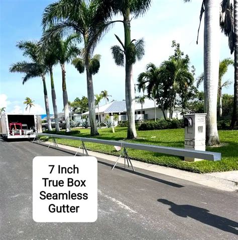 New Aluminum Box Gutter