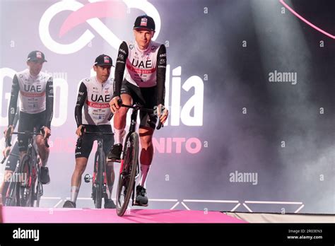Jay Vine R Of Australia And Team UAE Emirates Seen During The Open