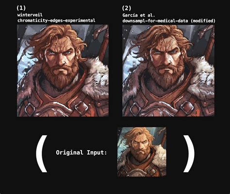 Which New Image Pixelart Downsampling Algorithm Is Better 1 Or 2 Rconstruct
