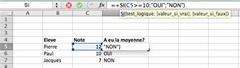 Comment Utiliser Les Formules Excel Si Ou Et Formule Excel