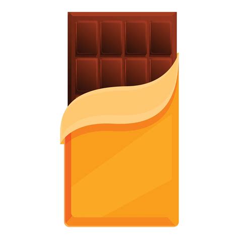 Sweet Chocolate Bar Icon Cartoon Style 14305797 Vector Art At Vecteezy