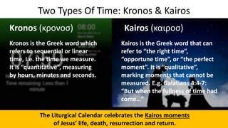 Bangsar Lutheran Church Worship Ministry The Liturgical Calendar Pptx