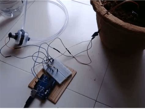 Automatic Plant Watering System Using Arduino Uno