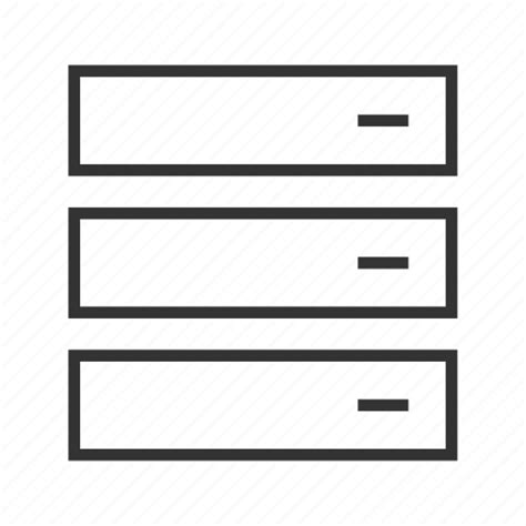 Data Server Database Storage Technology Internet Computer Icon