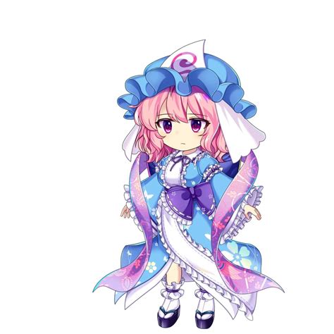 Saigyouji Yuyuko And Saigyouji Yuyuko Touhou And More Drawn By