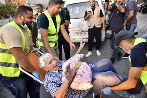 Thousands Flee Southern Lebanon As Israeli Strikes Kill More Than 550