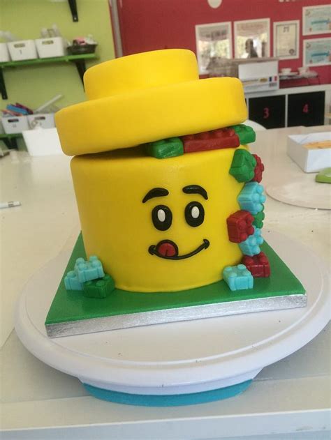 Lego Cake Decorated Cake By Ladygourmet Cakesdecor