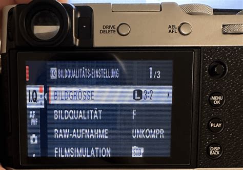 Bugged Screen Please Help Fuji X100v R X100v