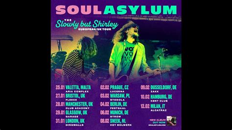 Soul Asylum Announce Slowly But Shirley Tour Dates