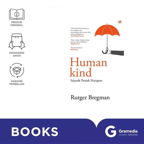 Jual Gramedia Gandaria Humandkind Sejarah Penuh Harapan RUTGER
